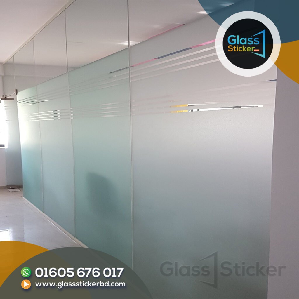 Frosted Glass Sticker Price in Bangladesh