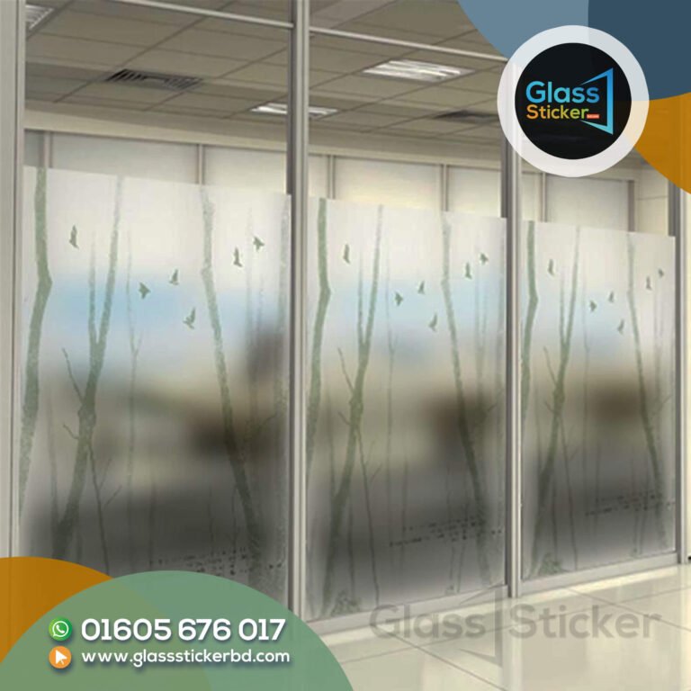 Frosted Glass Stickers for Office Windows